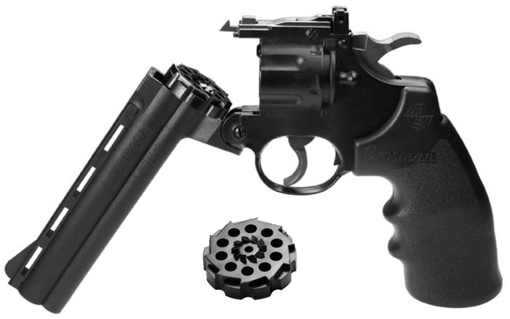 Revolver 6" Python 357 magnum Crosman CO2 4,5mm