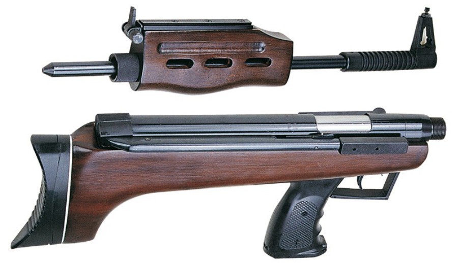 Carabine Beeman QB57 deluxe demontable 4,5mm plomb 12j