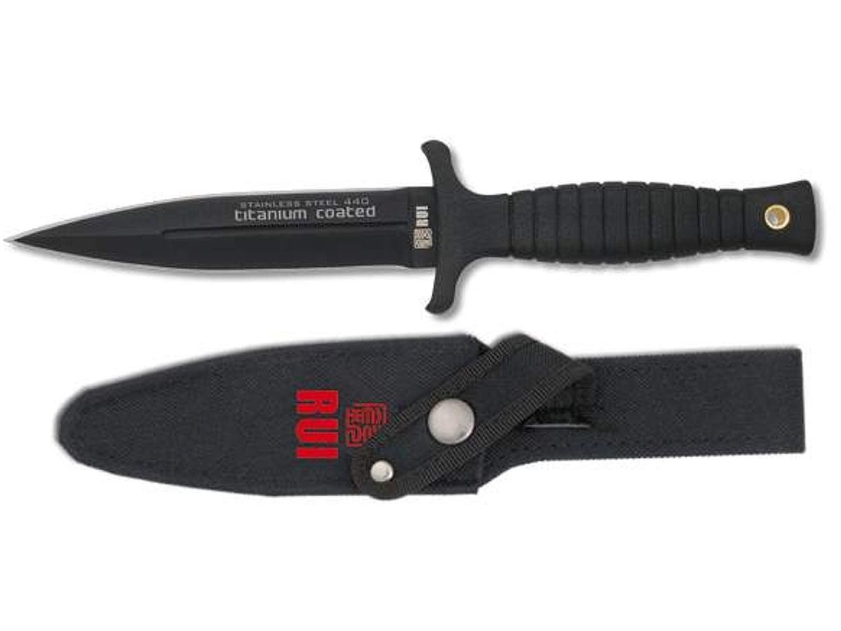 Couteau de Botte Combat Titanium Coated RUI de dans Coutellerie