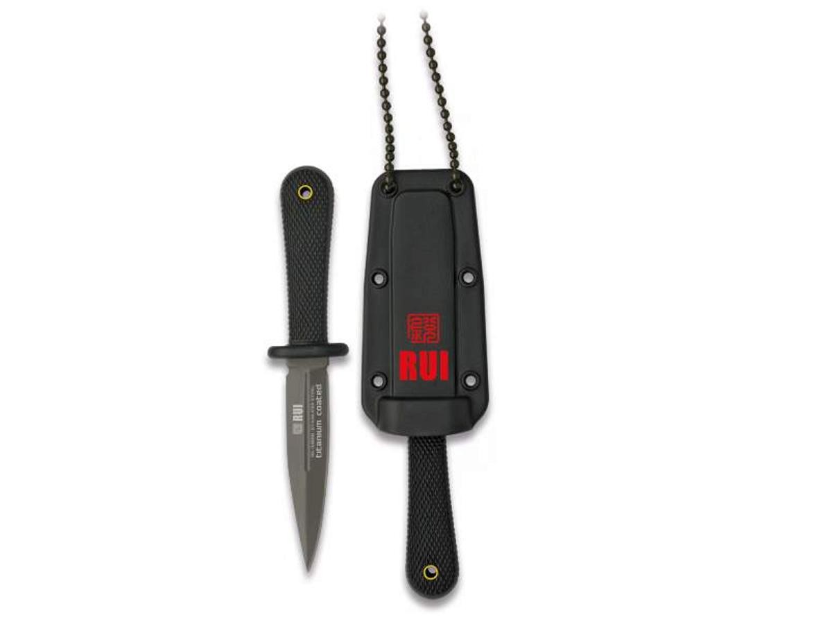 Dague Tour de Cou Titanium Coated RUI de dans Coutellerie