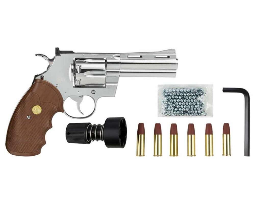 Colt Python 357 Magnum 4" Chrome GNB CO2 4,5mm de Umarex