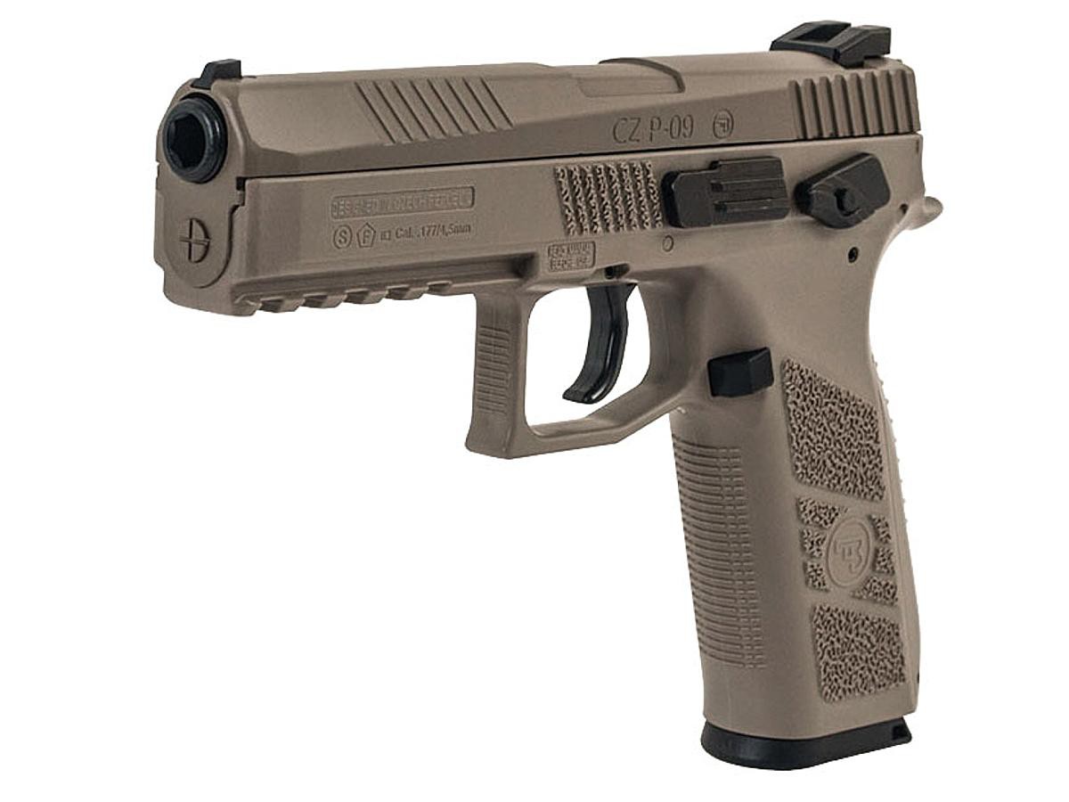 CZ 75 P-09 Culasse Mobile Metal 3,9j CO2 4,5mm Plomb et BBS