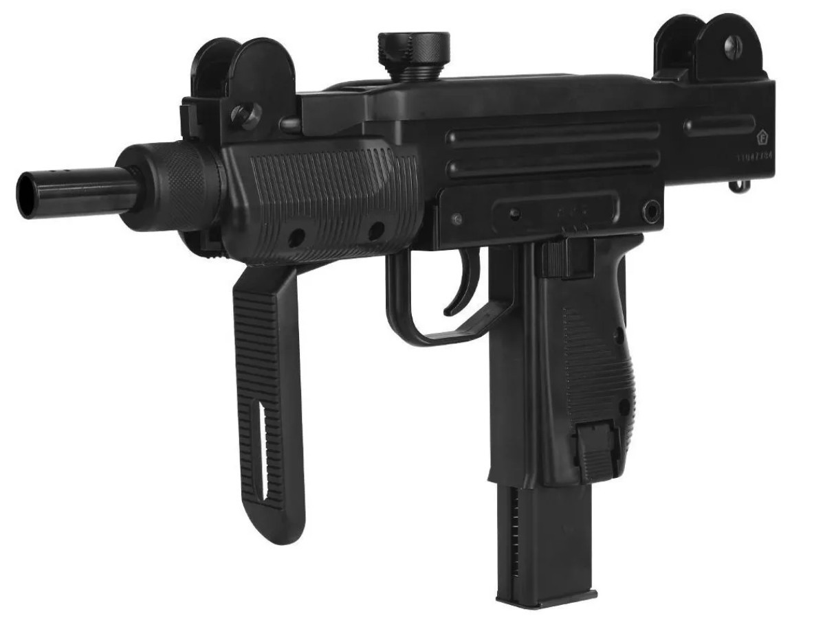 Mini Uzi Co2 Semi et Full Auto Blowback 4.5 mm Full Metal de KWC da...