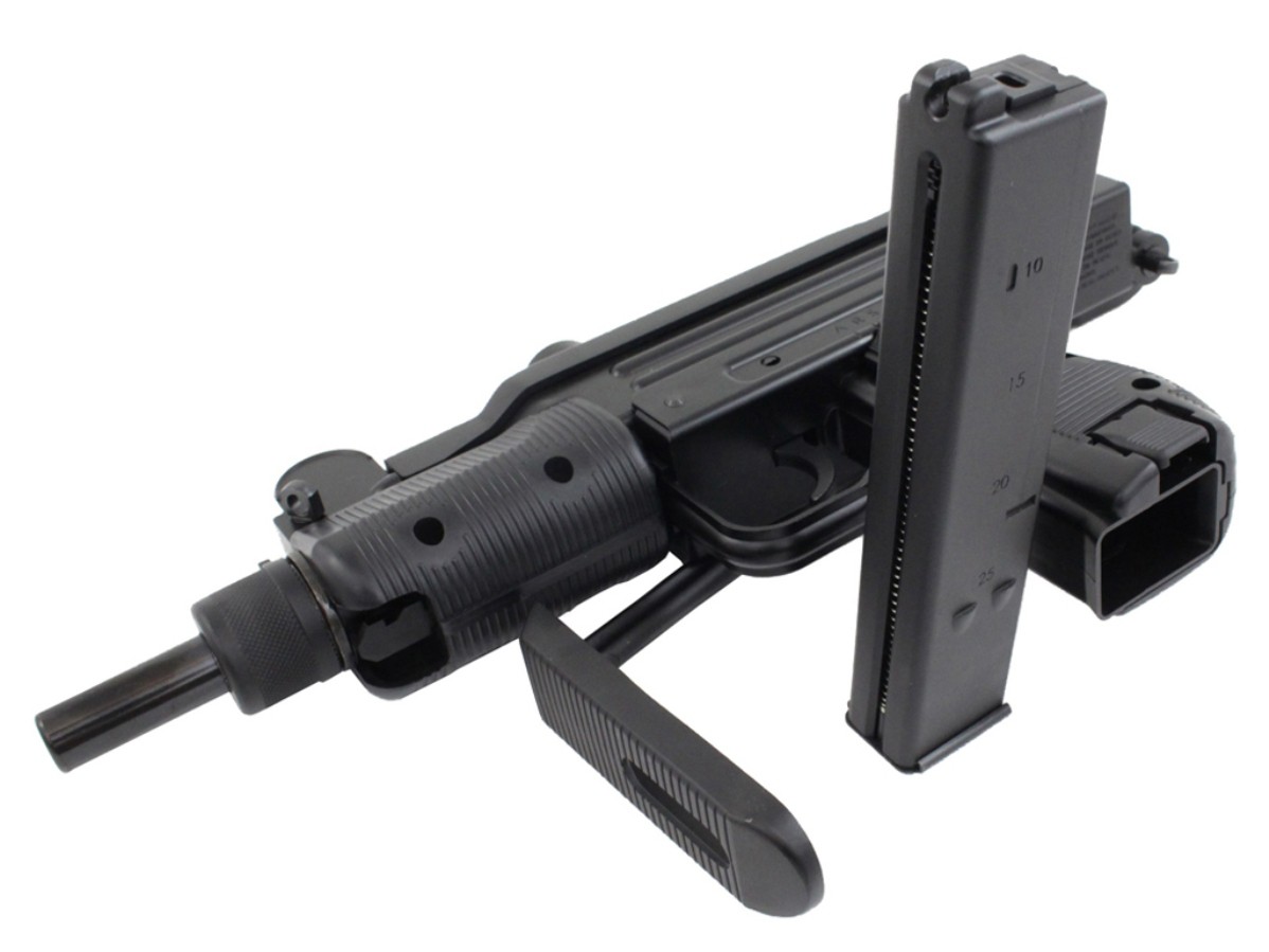 Mini Uzi KWC Co2 Semi & Full Auto Blowback 4.5mm Full Metal
