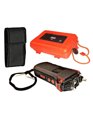 Shocker Tazer Storm 5000 000 volts avec Lampe Sacoche et Alarme de ...